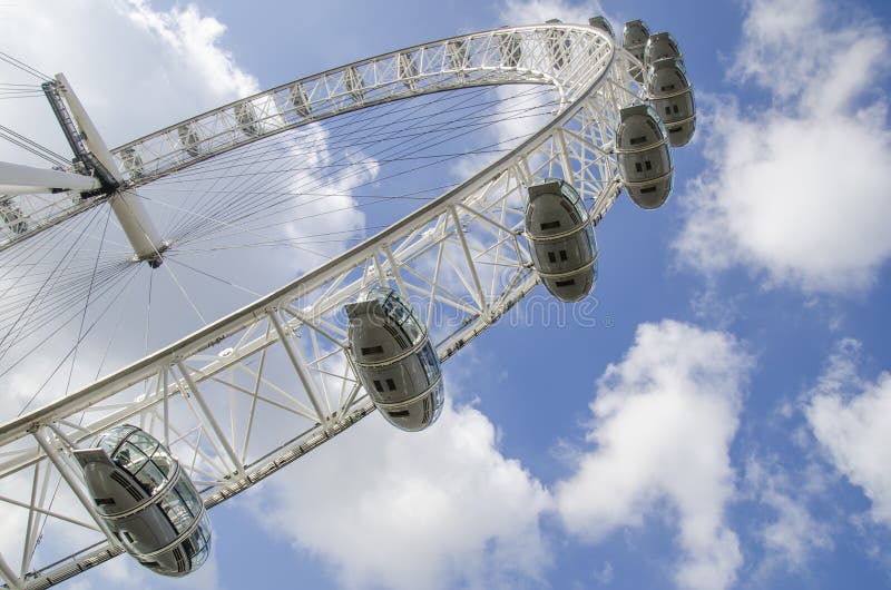 The London Eye, England editorial photography. Image of tourism - 10589587