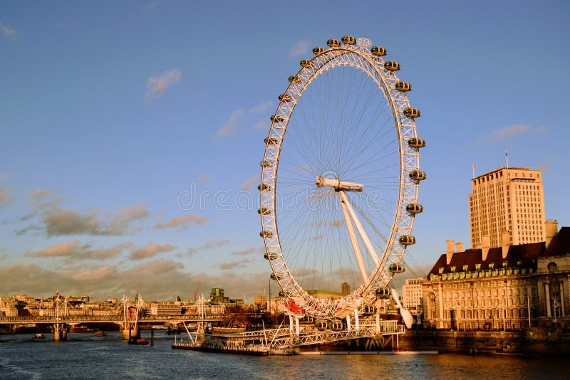 London Eye, Great Britain in 02.01 Editorial Stock Photo - Image of ...