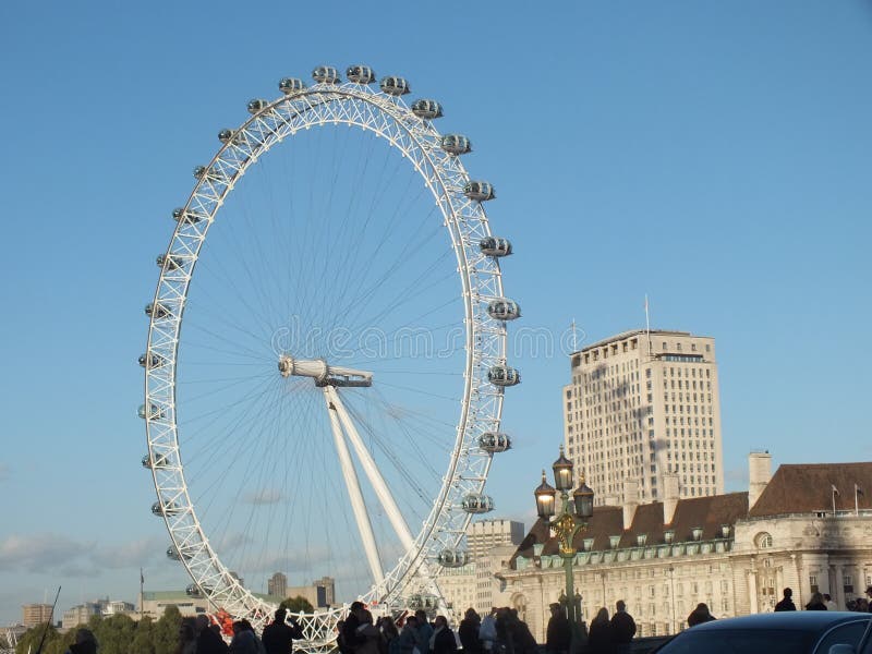 London eye editorial image. Image of blue, england, light - 90722515