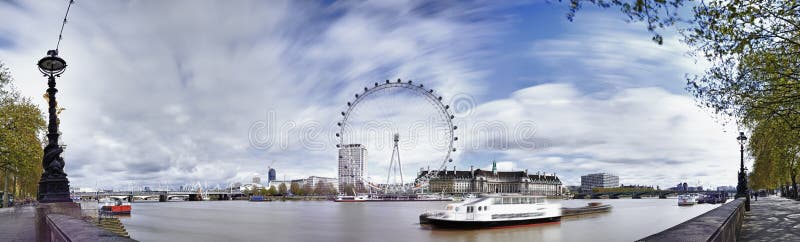 London Eye Panoramic editorial photo. Image of river - 157827341