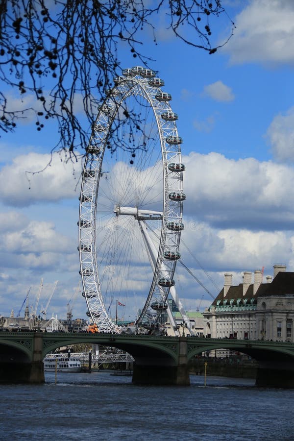 LONDON EYE editorial stock image. Image of england, height - 69158999