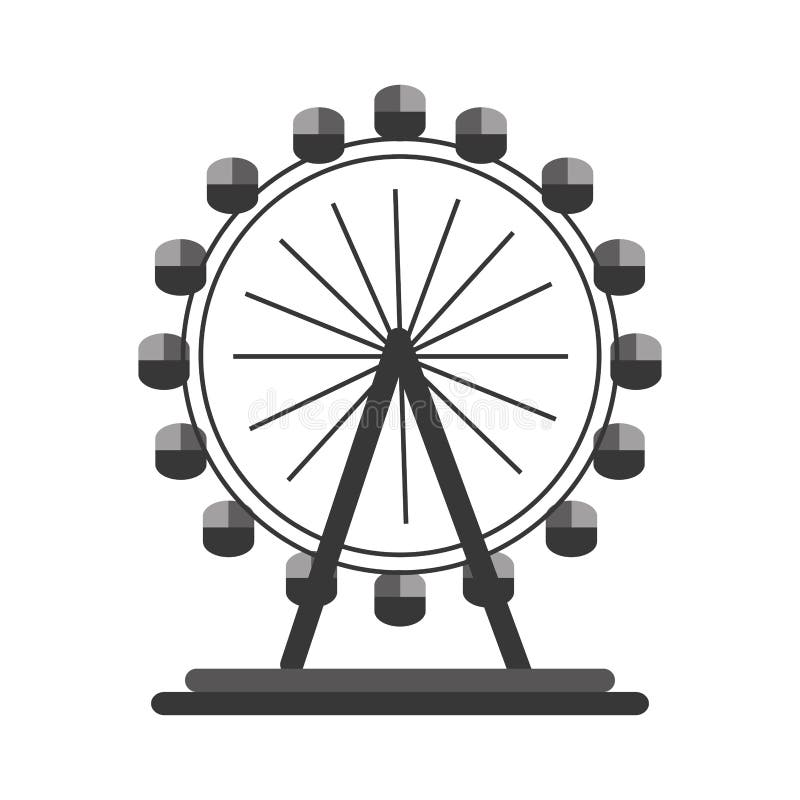 London Eye Wheel Stock Illustrations – 732 London Eye Wheel Stock ...