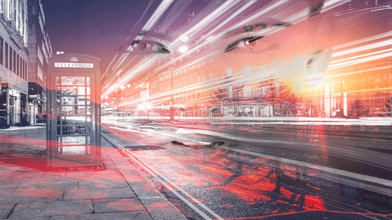 London and Face in the Street Stock Image - Image of background, format ...