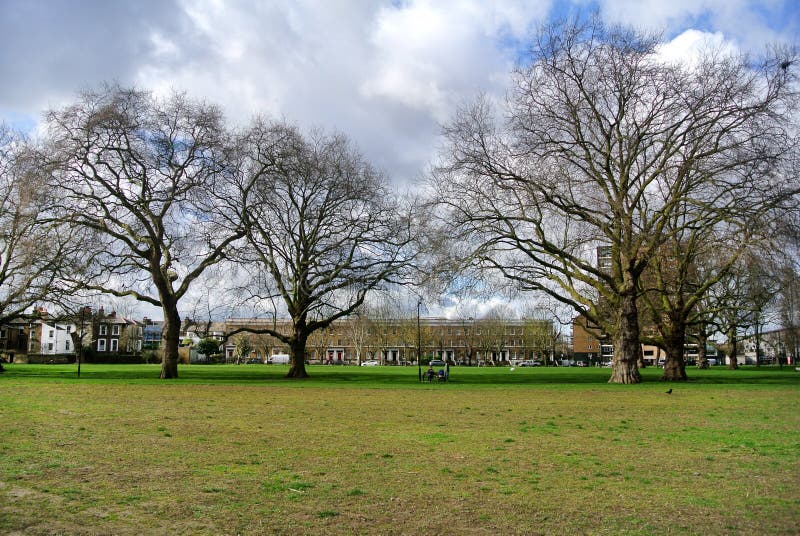 London Fields park stock photo. Image of picturesque - 100781312