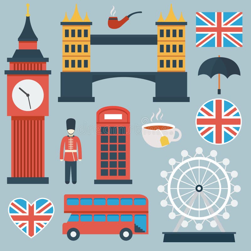Vector london icon set stock vector. Illustration of graphic - 35922984