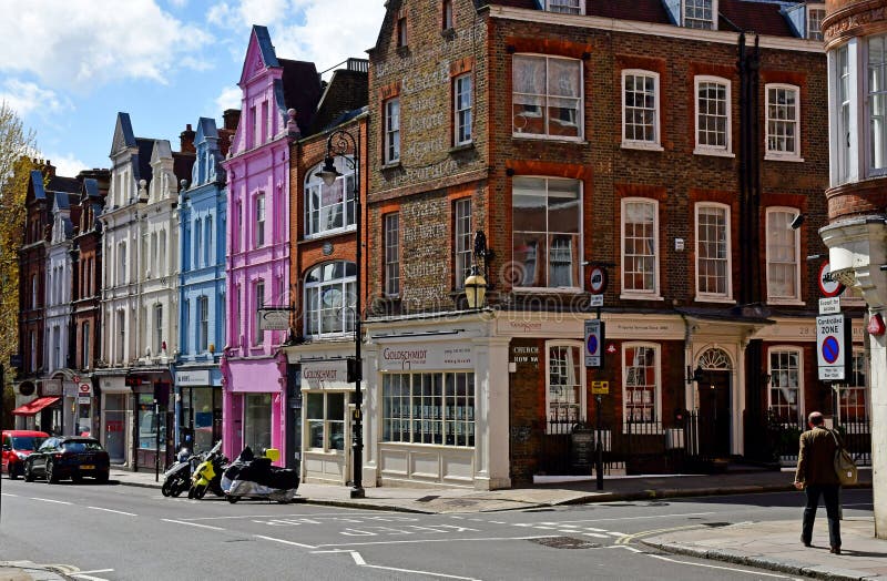 London; Hampstead, England - May 5 2019 : Hampstead District Editorial ...