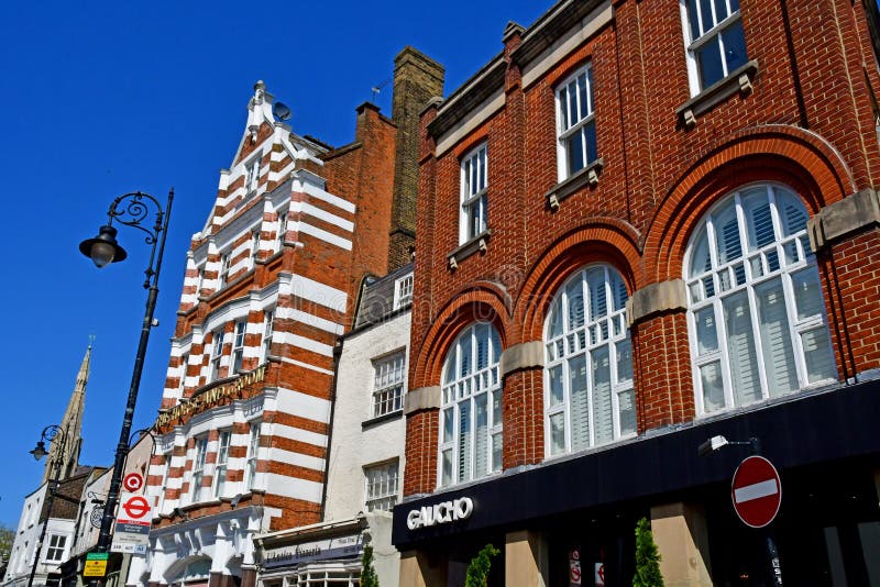 London; Hampstead, England - May 5 2019 : Hampstead District Editorial ...