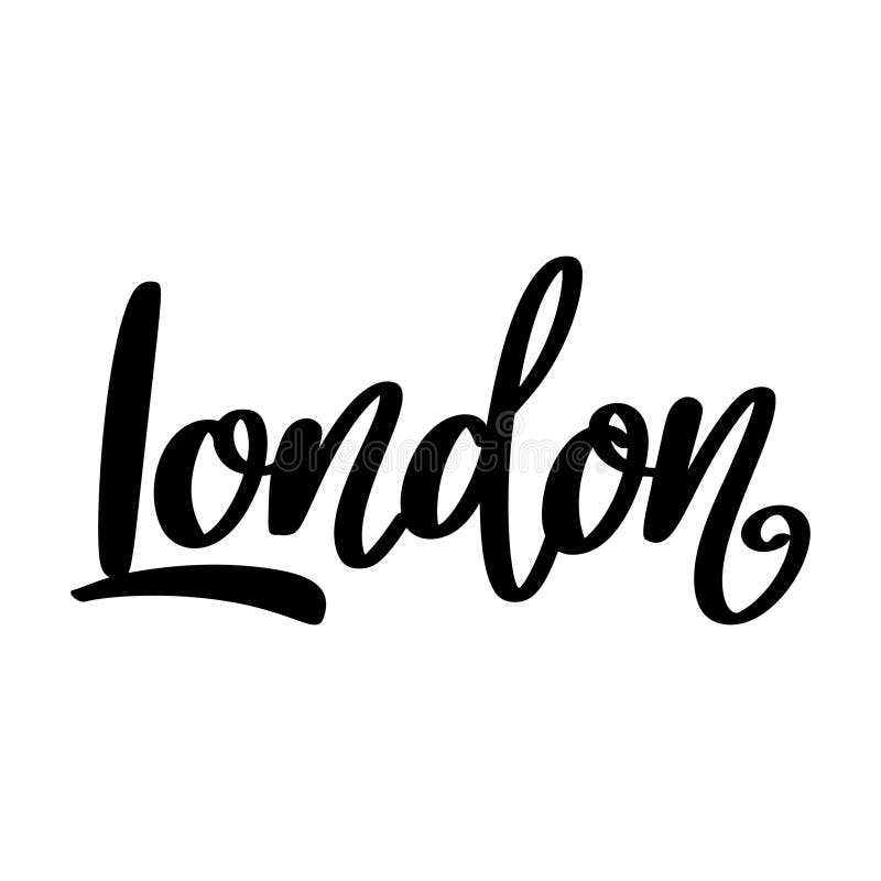 London Lettering Stock Illustrations – 1,358 London Lettering Stock ...
