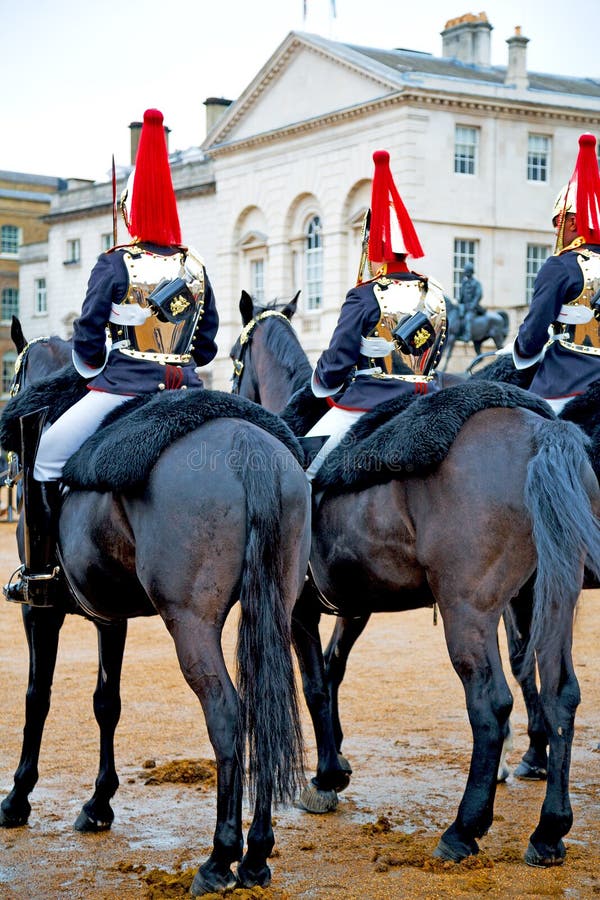 In London Horse and Cavalry for Queen Stock Photo - Image of outdoors ...