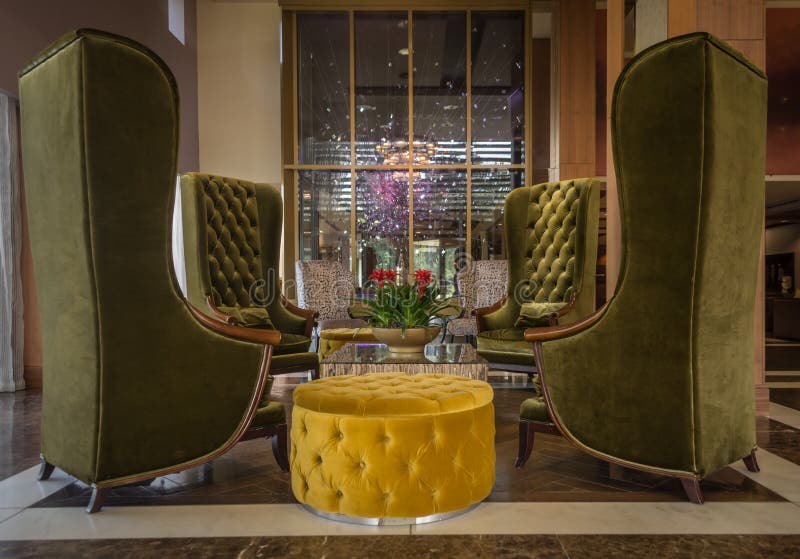 London Hotel Lobby stock photo. Image of indoor, decoration - 143187074