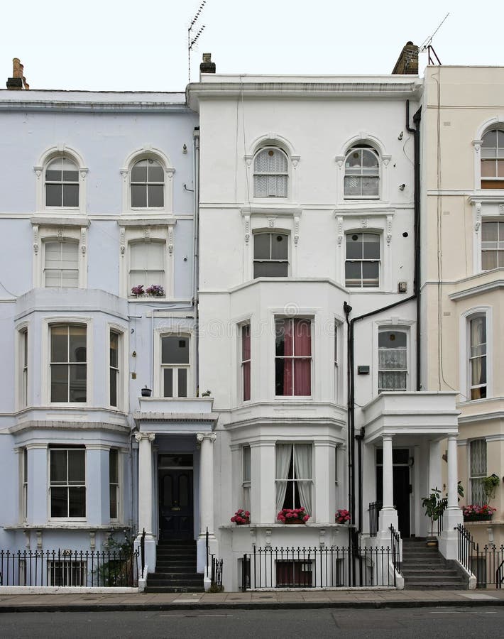 London houses stock photo. Image of exterior, houses - 20675892