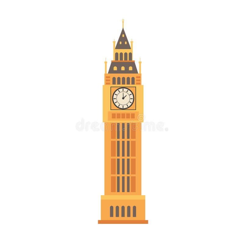 Famous Clock Tower Stock Illustrations – 5,904 Famous Clock Tower Stock ...