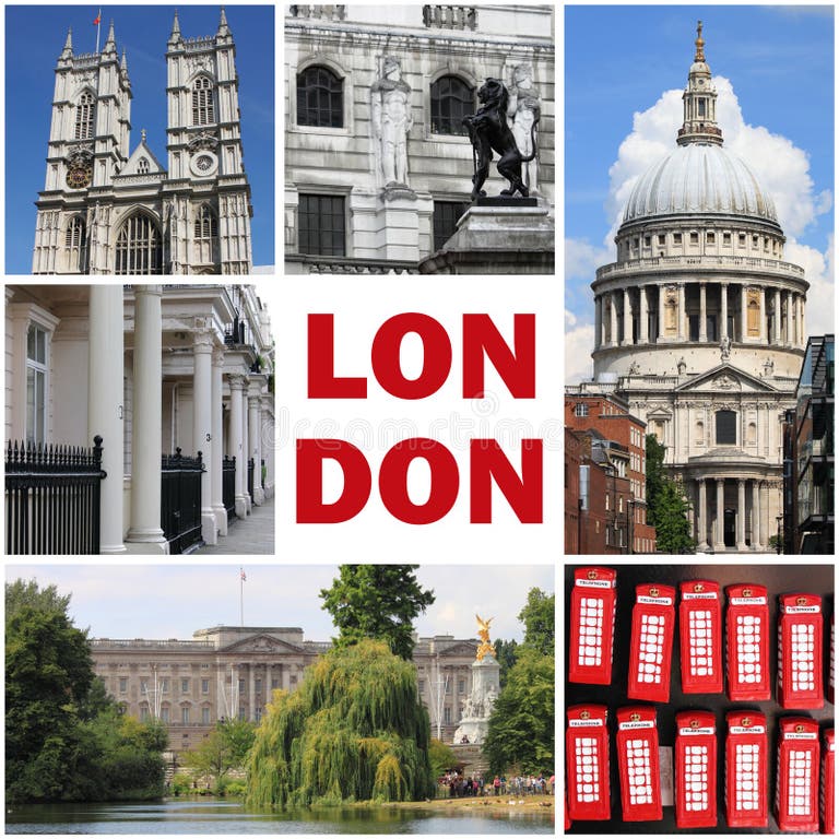 Uk Landmarks Collage Stock Photos - Free & Royalty-Free Stock Photos ...