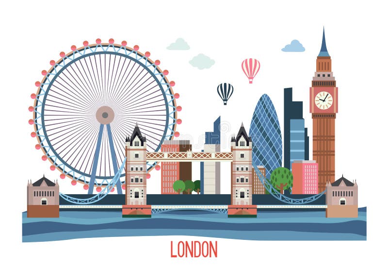 London Clipart Vector