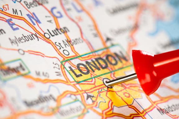 248 London Pin Point Map Stock Photos - Free & Royalty-Free Stock ...