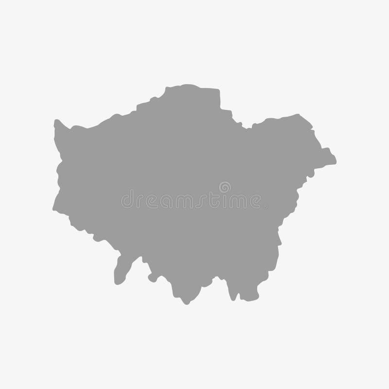 Map of the London boroughs stock vector. Illustration of europe - 10241562