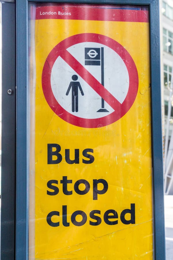 British bus stop sign. stock photo. Image of sign, stop - 3175518