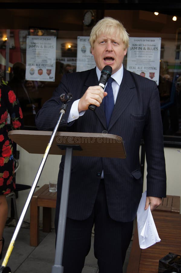 London Mayor Boris Johnson editorial photo. Image of council - 16431021