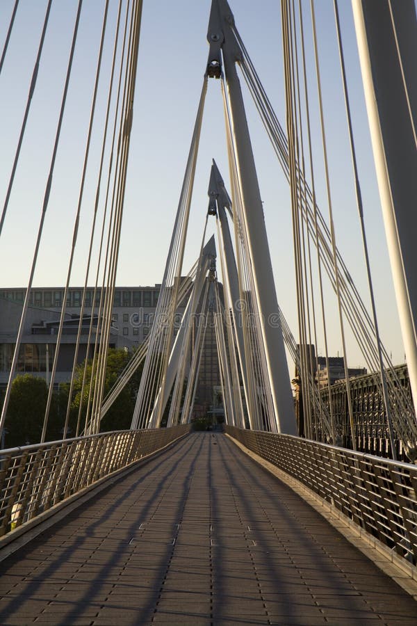 London - modern bridge stock photo. Image of morning - 10960568
