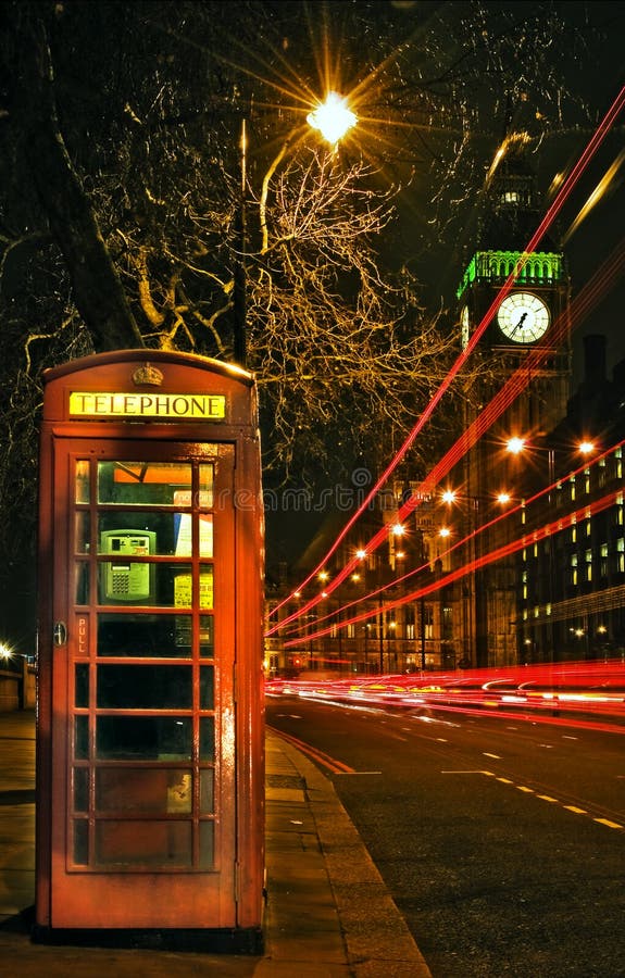 London Night Scene stock image. Image of icon, light, building - 8313221