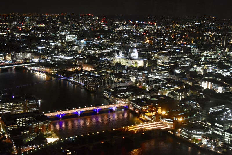 London view night sky view stock photo. Image of view - 101421454