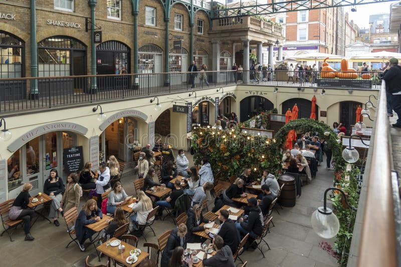 Basement Food Court Covent Garden Market London Editorial Stock Photo ...