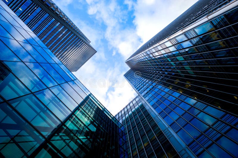 London Office Skyscrapper Building Stock Image - Image of construction ...