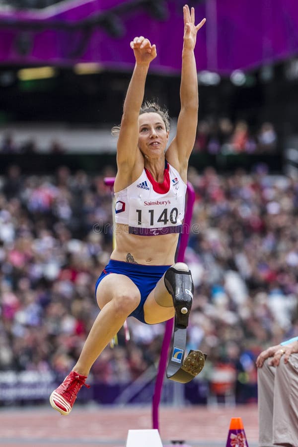 London 2012 Paralympic Game Editorial Image - Image of jumping, game ...