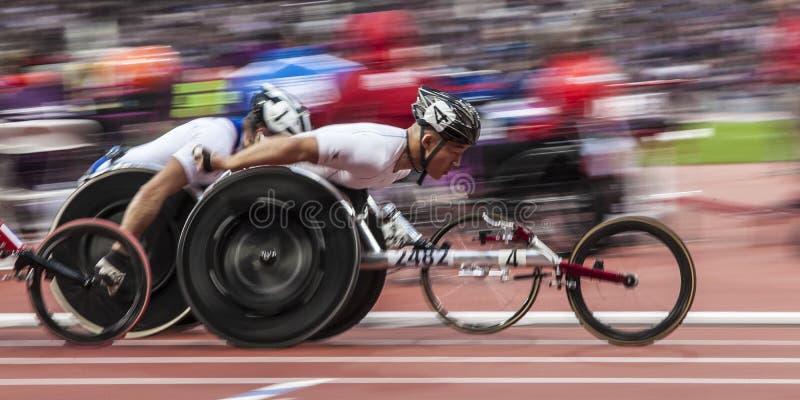 London 2012 Paralympic Game Editorial Stock Image - Image of wheel ...