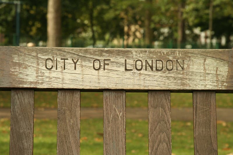 London Park Bench stock photo. Image of green, seating - 4763050