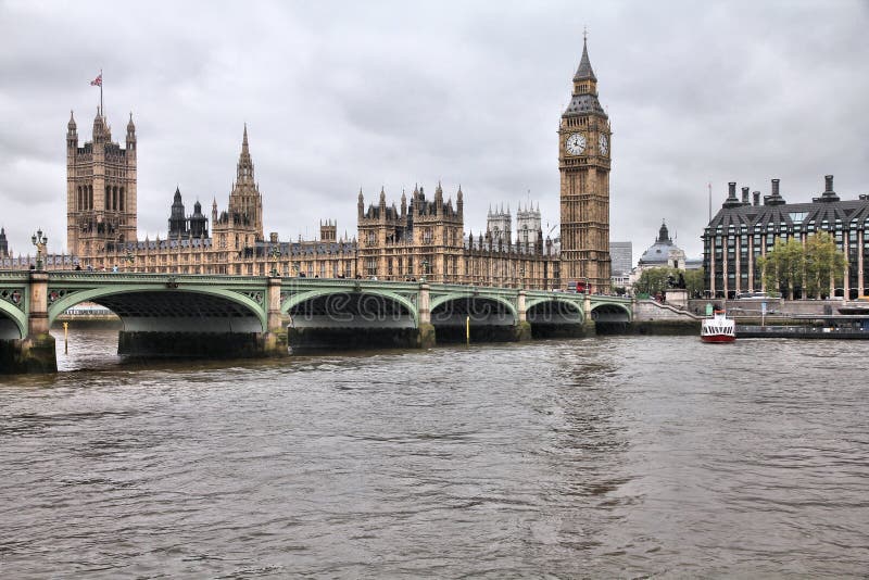London in the rain stock photo. Image of britain, british - 29051180