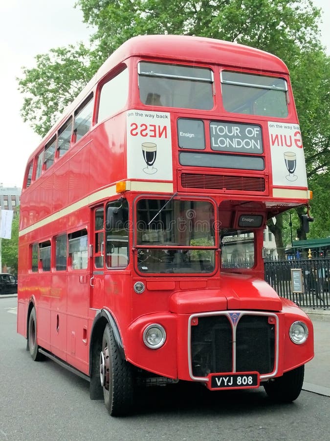 London Red Bus editorial image. Image of capital, road - 74378320