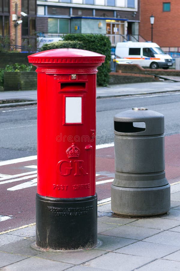 Rare Post Box, Sliema, Malta. Editorial Image - Image of king, british ...