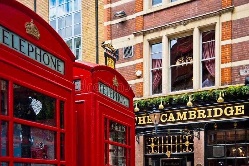 London Red Telephone Booth editorial stock image. Image of city - 27097509