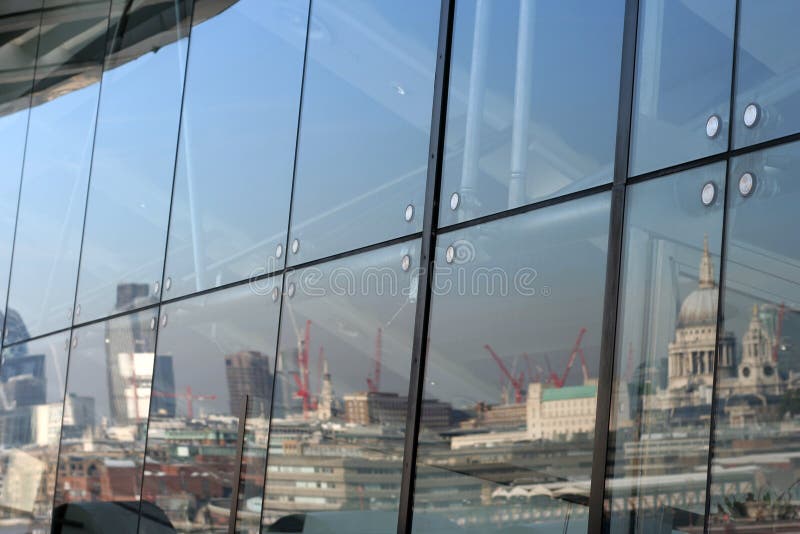 London reflection stock photo. Image of glisten, church - 1490626
