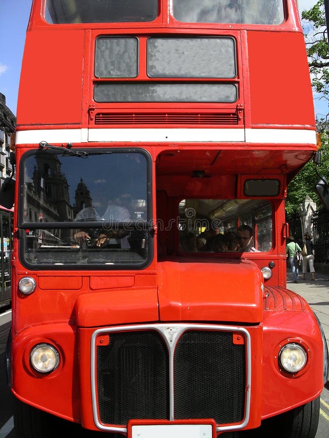 London Routemaster Bus stock photo. Image of england, double - 227474