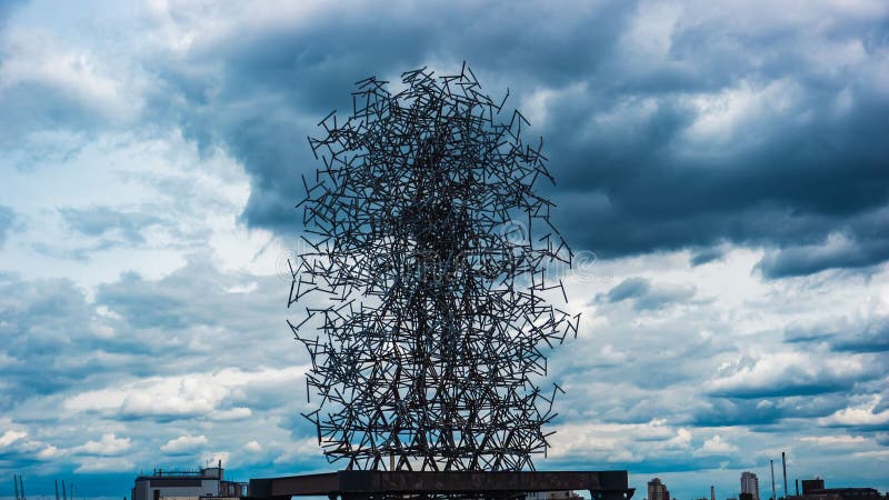 London Skyline with Textures and Patterns Editorial Photo - Image of ...