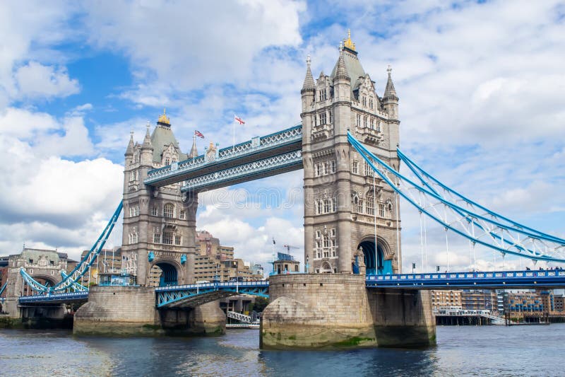London S Tower Bridge on the River Editorial Photography - Image of ...