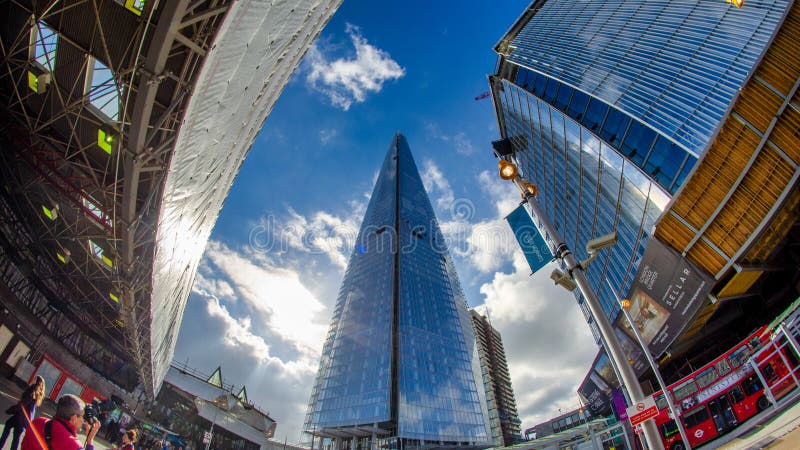 London - September 2012: London Modern Skyline in Financial District ...
