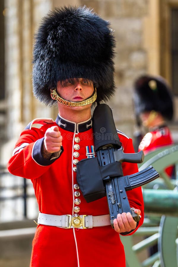 Queen`s Guard in the Tower of London Editorial Photo - Image of ...