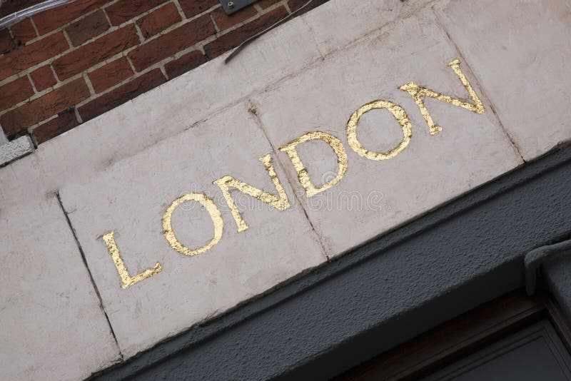 London Sign stock image. Image of city, sign, england - 64251777