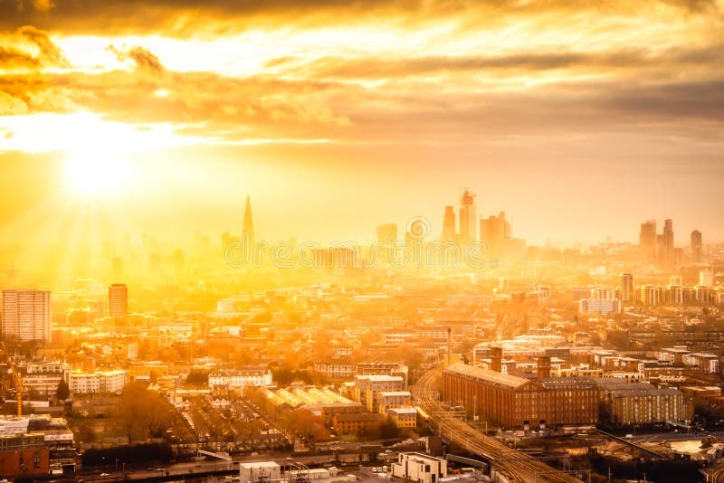 London Skyline stock image. Image of halo, skygarden - 165078799