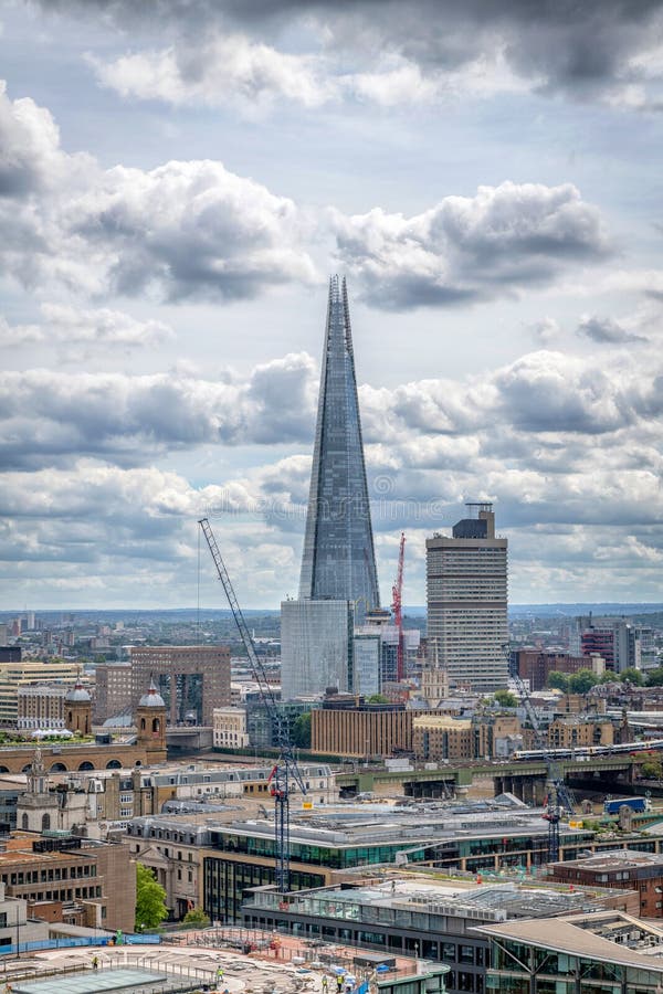 London Skyline with a View of the Shard Editorial Photo - Image of ...