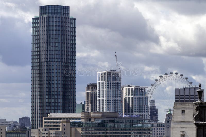 London skyscrapers editorial photo. Image of architecture - 146368176