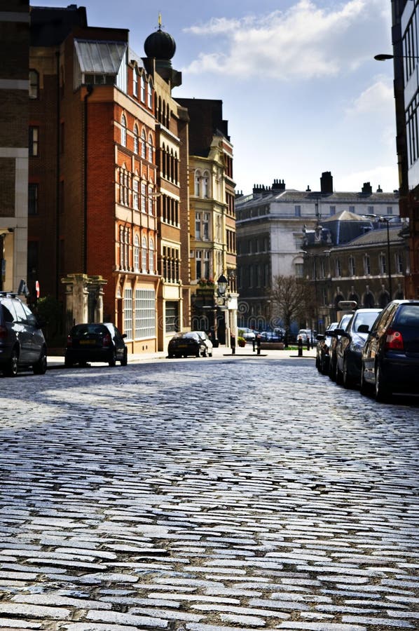 London street stock image. Image of britain, stones, street - 10983213