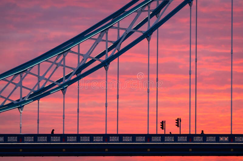 Pink Sunset Britain Town Stock Photos - Free & Royalty-Free Stock ...