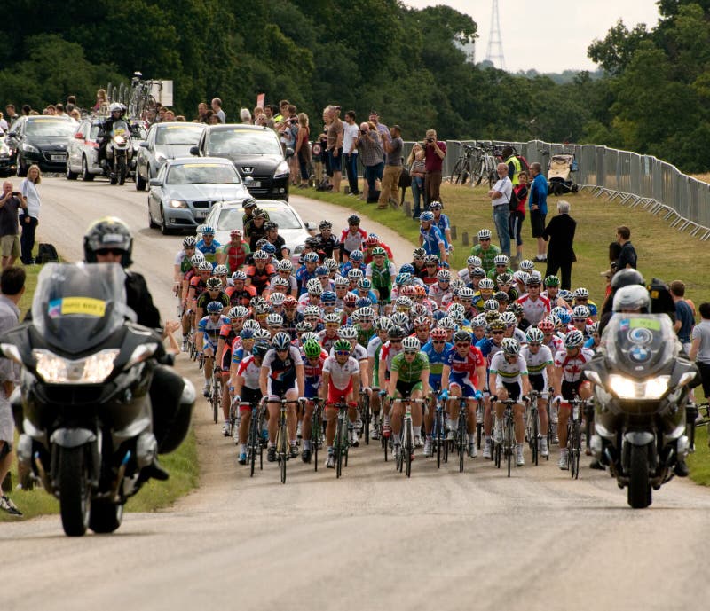 London Surrey Classic Cycle Race Editorial Stock Image - Image of ...