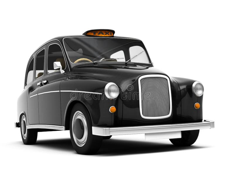 Black Taxi Cab London Stock Illustrations – 473 Black Taxi Cab London ...