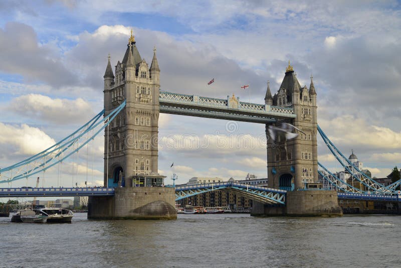 London Tower Bridge, UK. editorial stock image. Image of london - 257284174