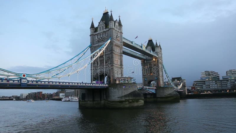 Tower Bridge Stands Tall Over the River Thames, Its Iconic Design and ...